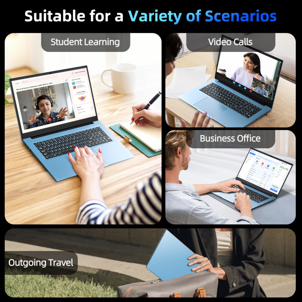 SGIN 15.6 Inch Laptop Computer, Windows 11 Laptops with 16GB RAM 1024GB ...
